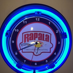 Rapala Logo Fishing Tackle Lure Bait Shop Garage Bar Advertising Man ...