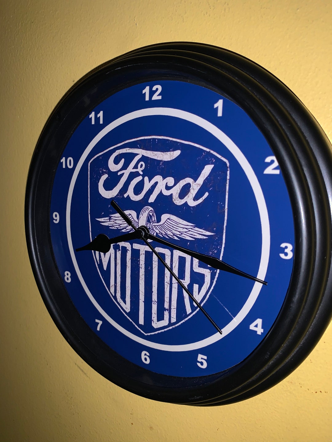 Ford Fomoco Oldlogo Motors Auto Mechanic Garage Bar Advertising Man ...