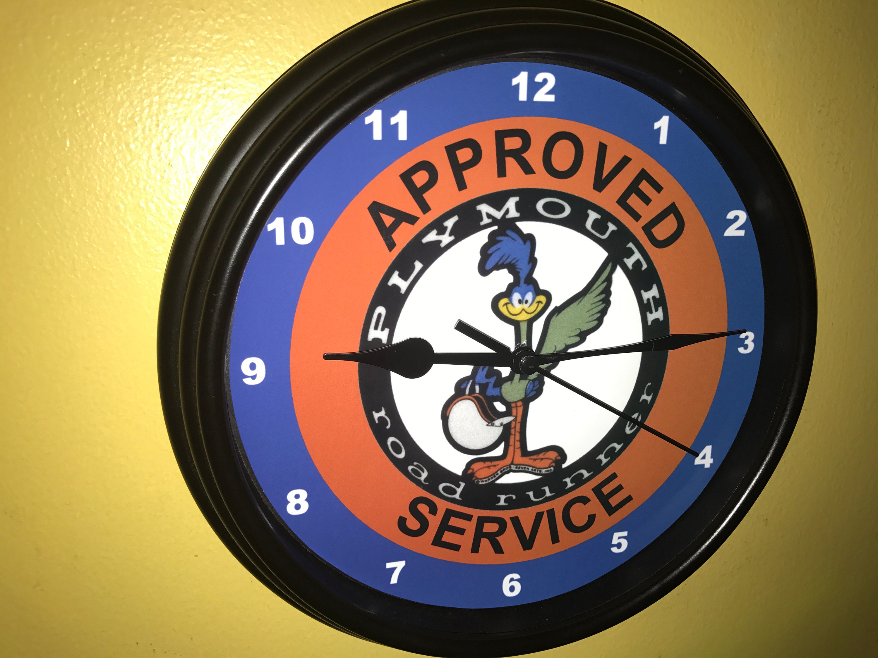 Plymouth Road Runner Appservice Motors Auto Mechanic Garage Bar ...