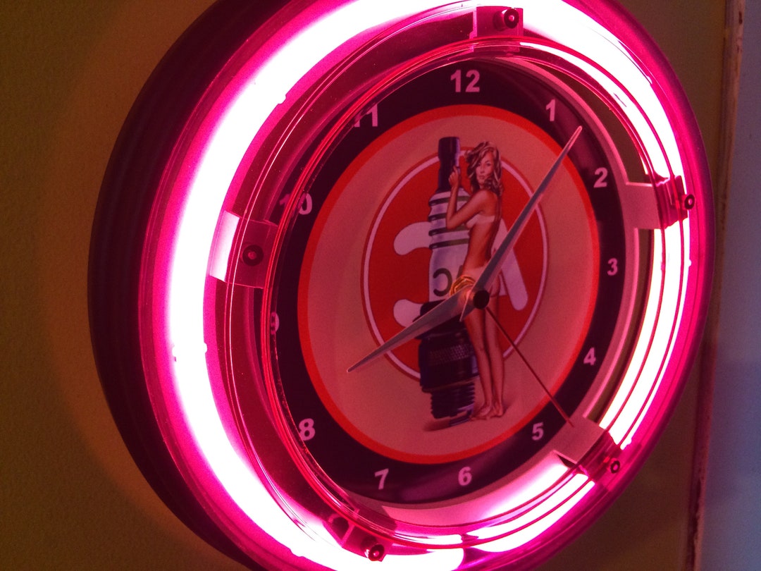 AC Spark Plugs Nude Pin up Girl Mechanic Gas Service - Etsy