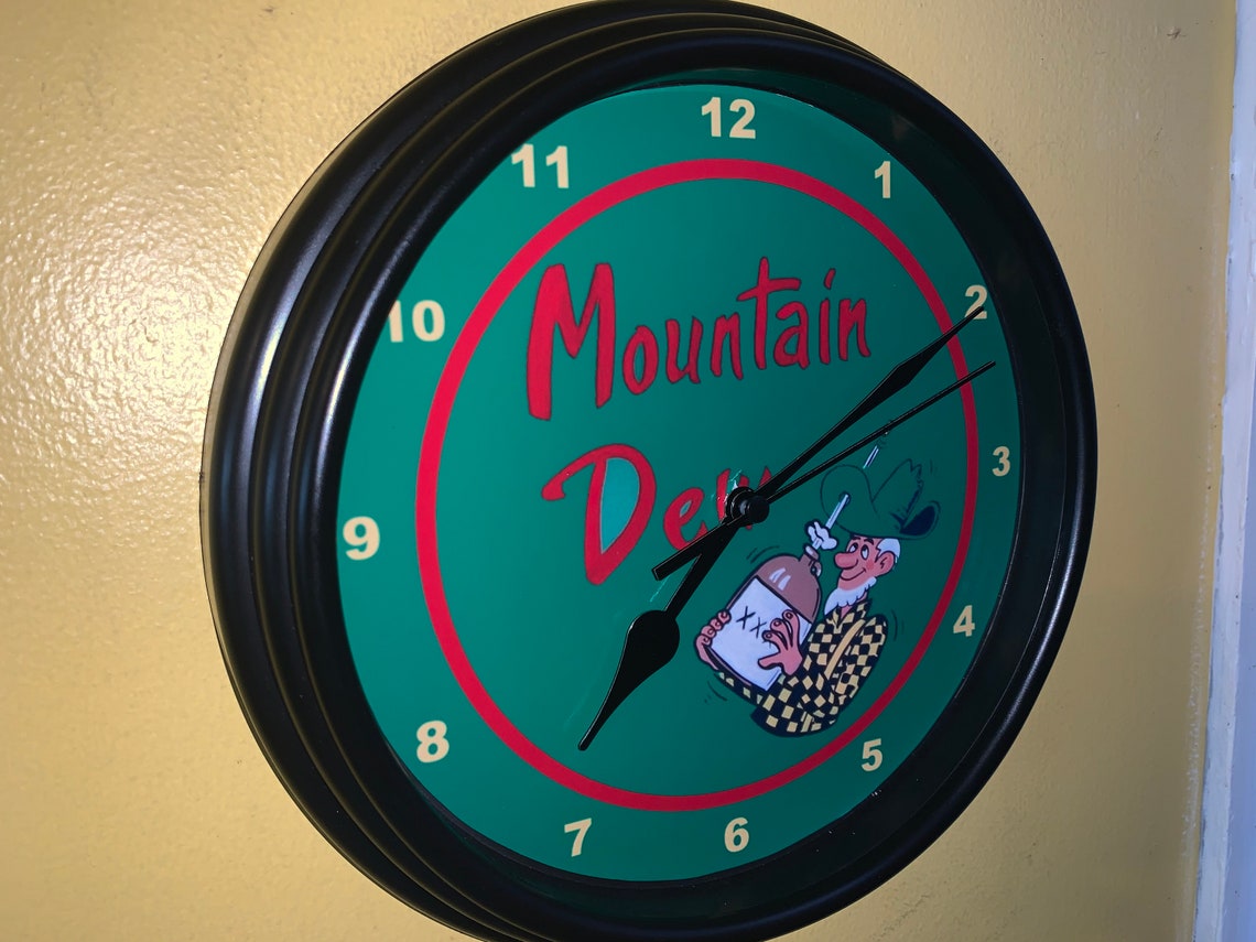 Mountain Dew Hillbilly Soda Fountain Diner Kitchen Bar | Etsy