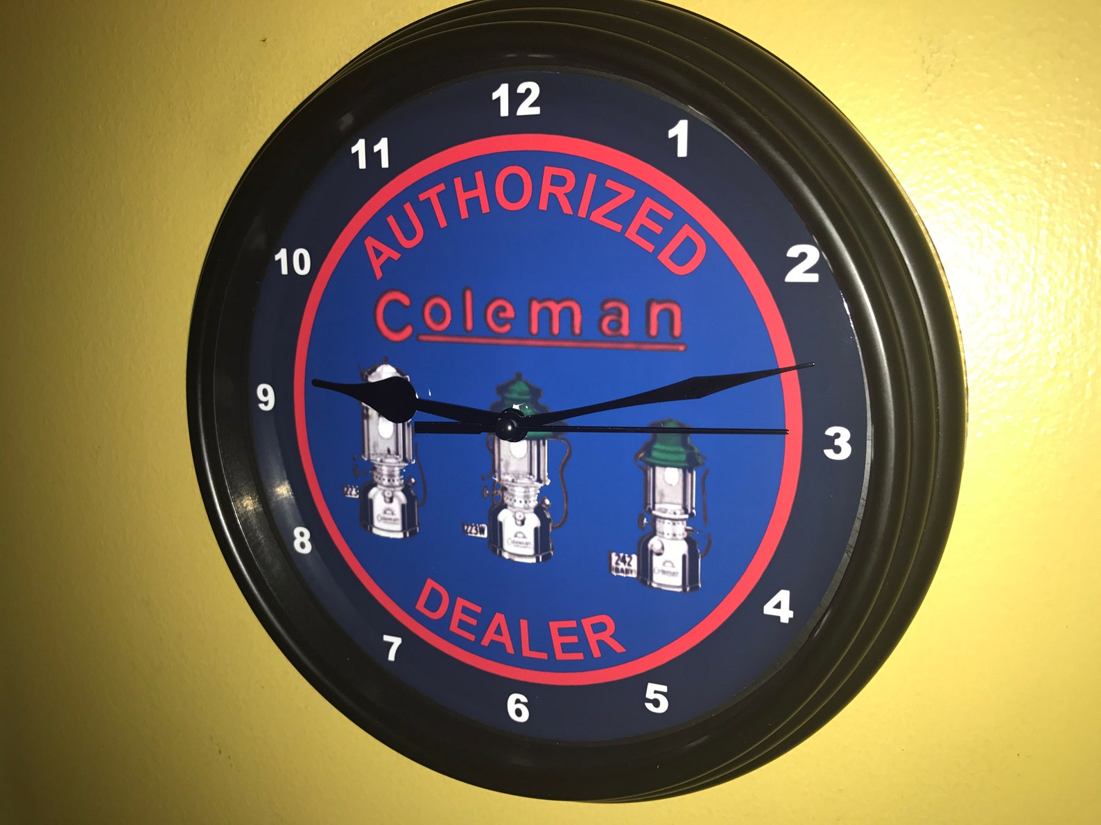 Coleman Camping Lantern Oldlogo Store Dealer Bar Advertising Man Cave ...