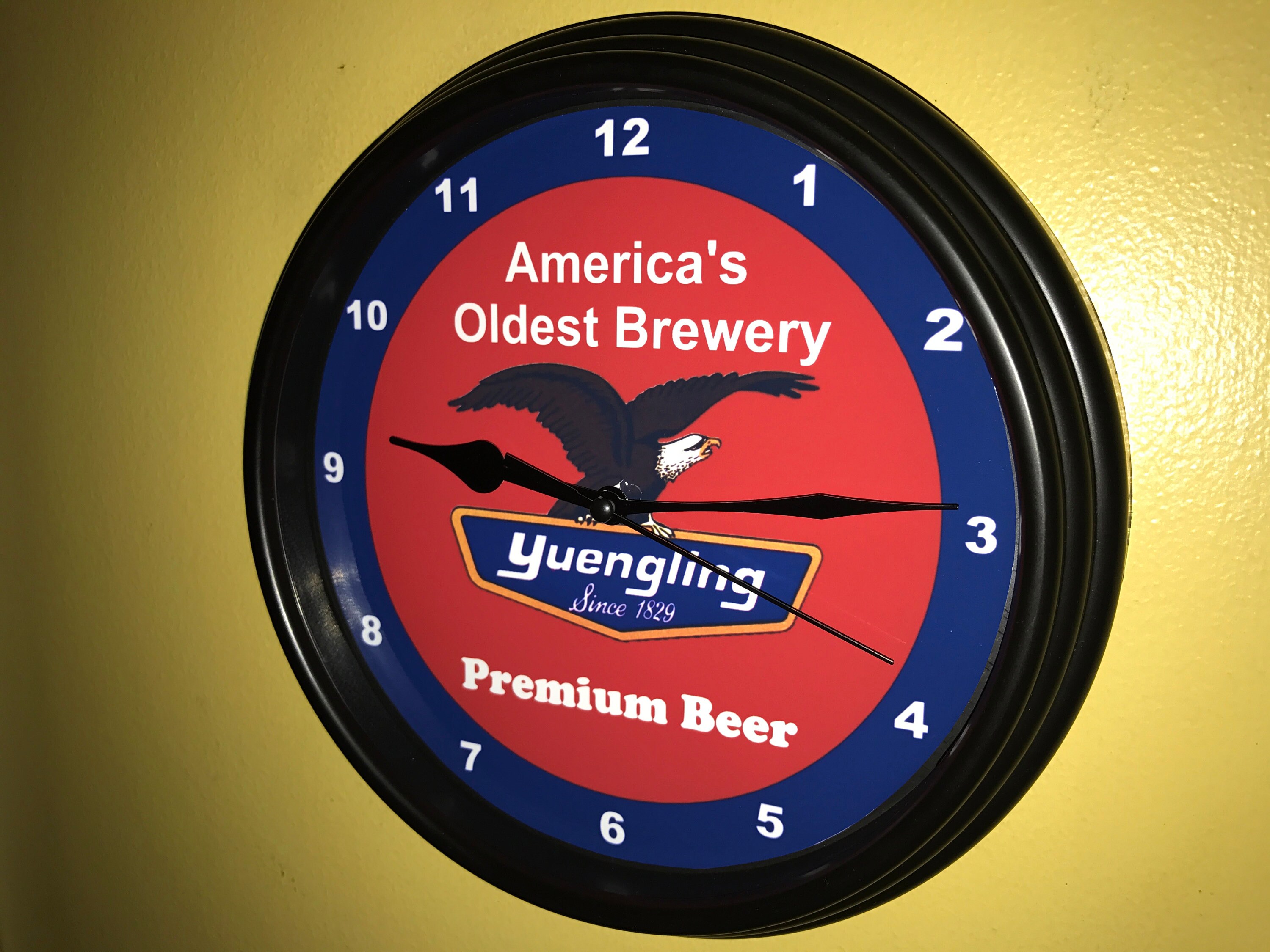 Yuengling Beer Bar Advertising Wall Clock Sign - Etsy