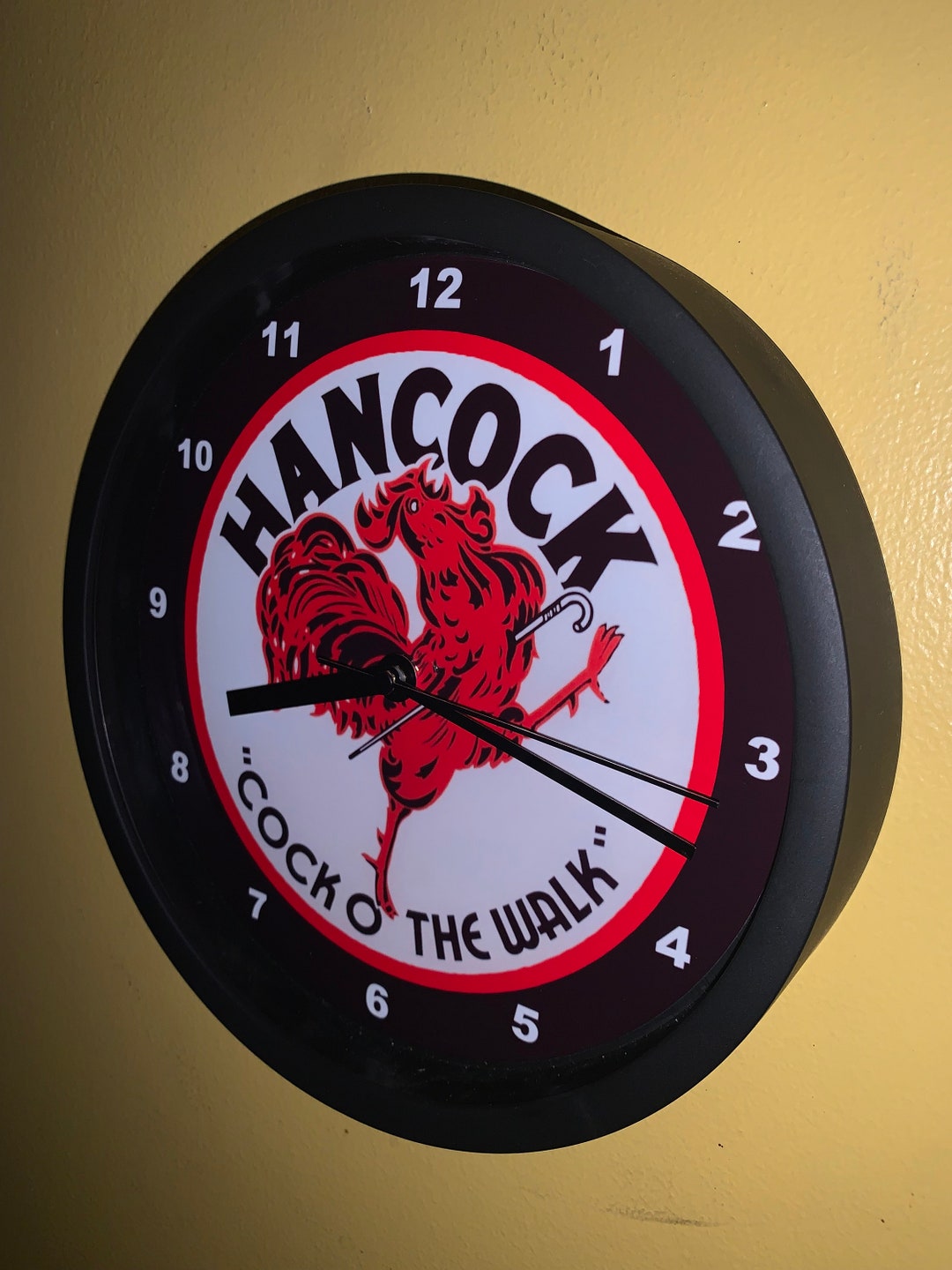 Hancock Cock Rooster Chicken Oil Gas Service Station Garage - Etsy