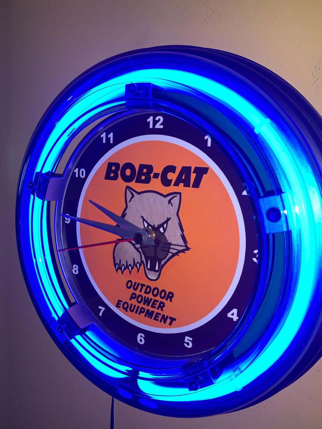 Bobcat Oldlogo Skid Steer Farm Tractor Barn Garage Bar Advertising Man ...