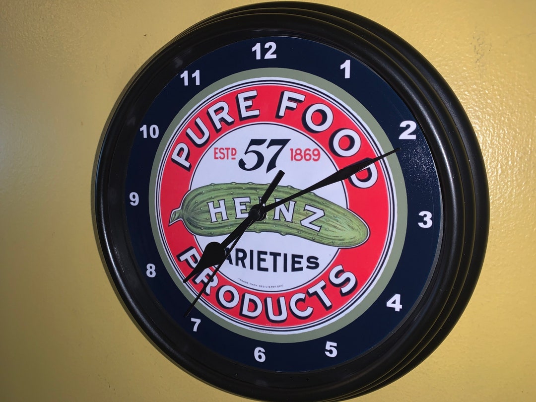 Heinz 57 Pickles Relish Ketchup Diner Restaurant Kitchen Advertising ...