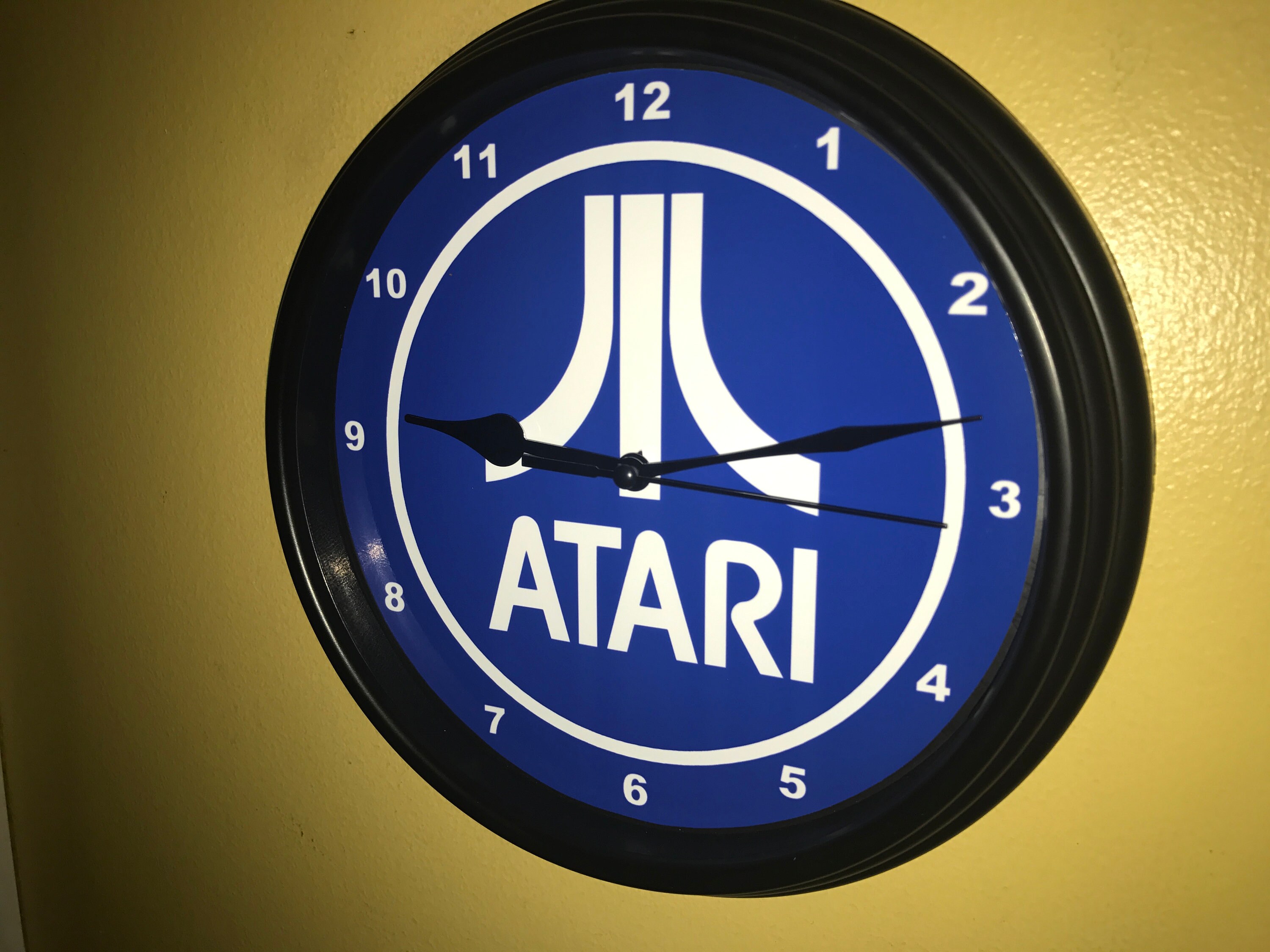 Atari 2600 Video Game Arcade Bar Advertising Man Cave Wall Clock Sign ...