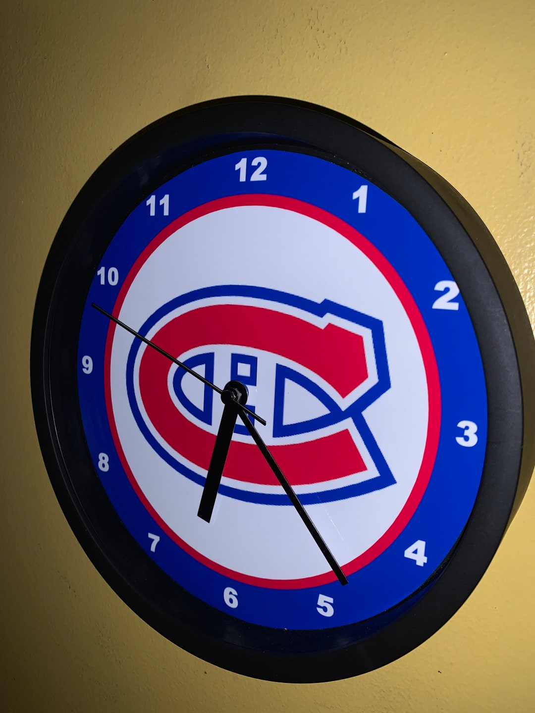 Montreal Canadiens Hockey Bar Man Cave Wall Clock Sign - Etsy