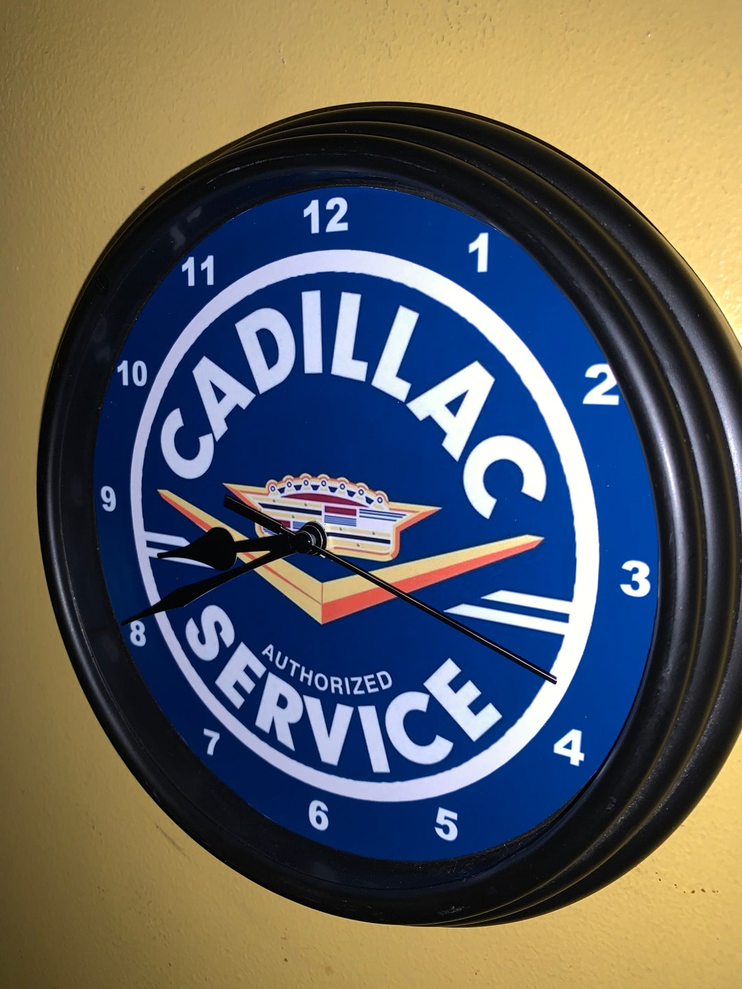 Cadillac Service LOGO Motors Auto Mechanic Garage Bar Advertising Man ...
