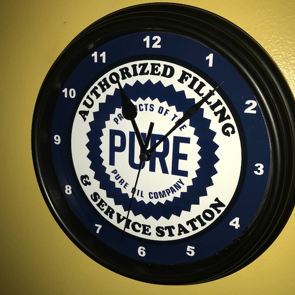 Pure Gas Sign - Etsy