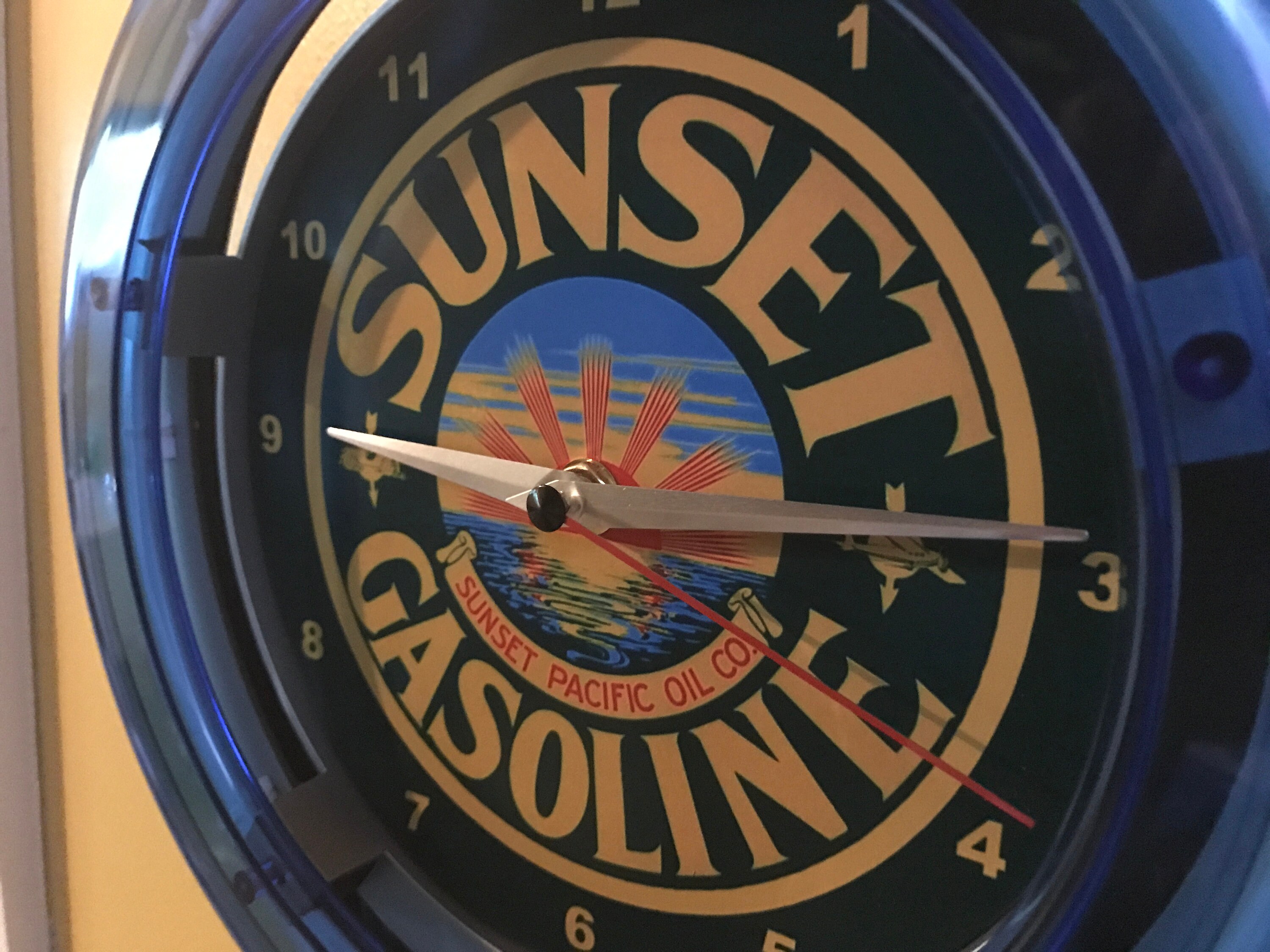 Sunset Oil Gas Service Station Garage Bar Advertising Man Cave | Etsy