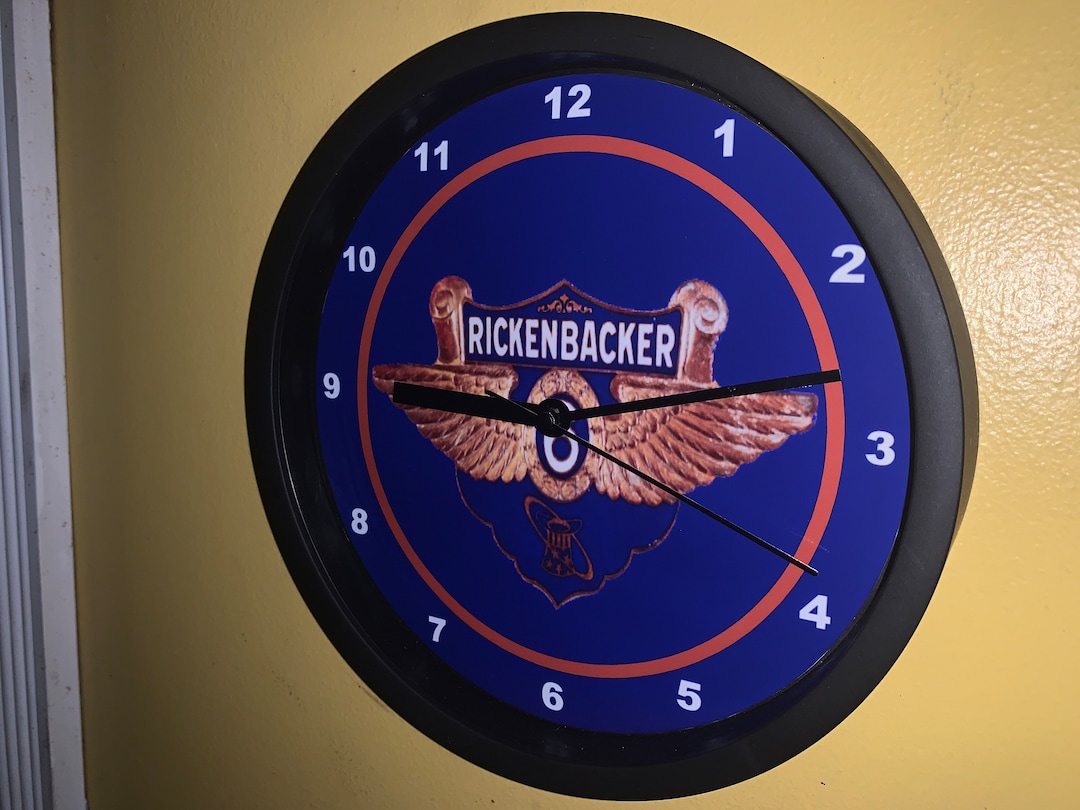 Rickenbacker LOGO Motors Auto Mechanic Garage Bar Advertising Man Cave ...