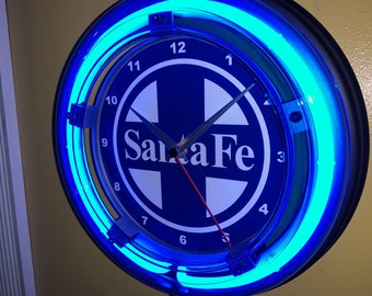 Santa Fe Train Sign | Etsy