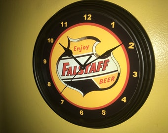 Falstaff Beer Clock - Etsy