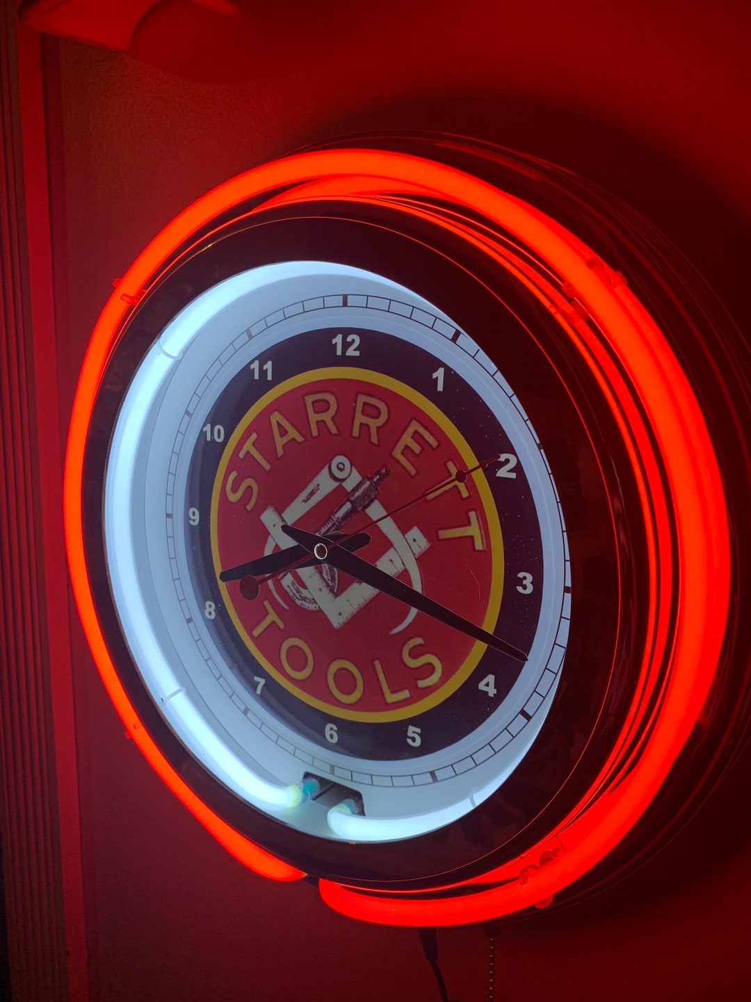 Starrett Precision Tools Machinist Tool Maker Shop Garage Bar ...