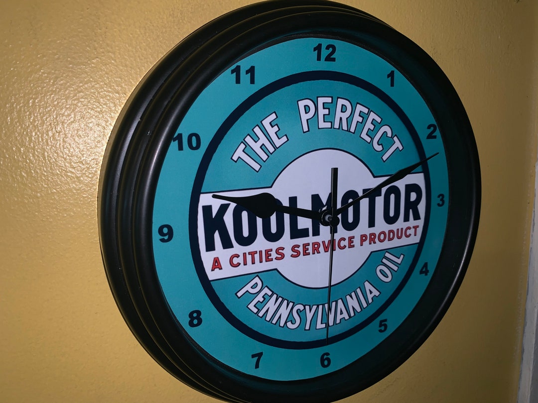 Koolmotor Cities Service Oil Gas Service Station Garage Advertising ...