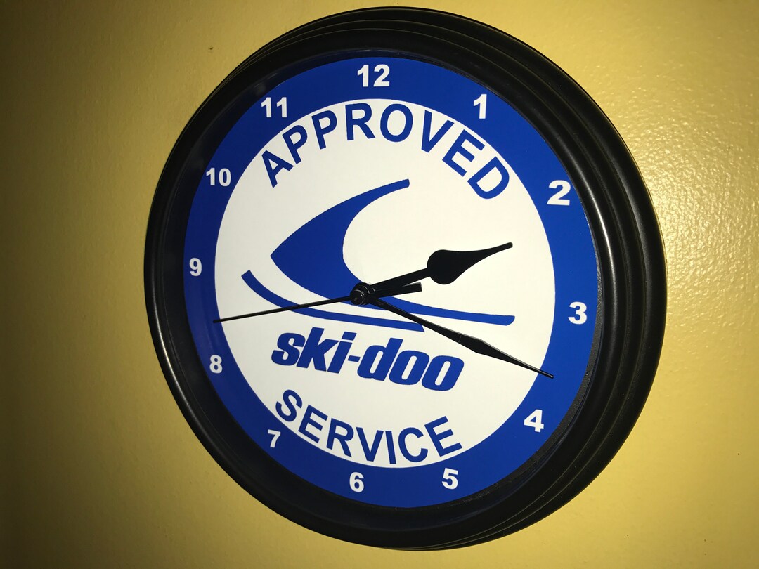 Ski Doo Snowmobile Appservice Bar Garage Advertising Man Cave Wall ...
