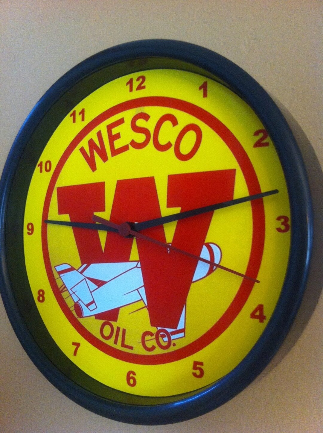 WESCO Oil Gas Service Station Garage Bar Advertising Man Cave Wall ...