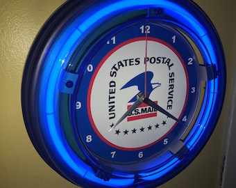 Usps Wall Clock - Etsy