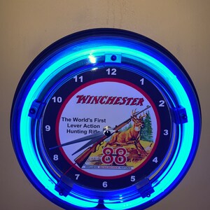 Winchester 88 Lever Action Rifle Shotgun Firearms Hunting Hunter Cabin ...