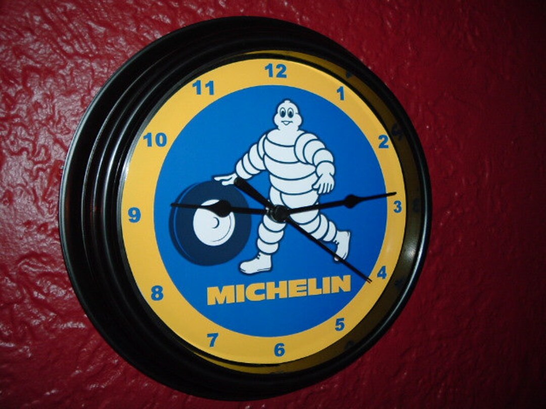 Michelin Man Tires Gas Service Station Mechanic Garage Bar Advertising ...