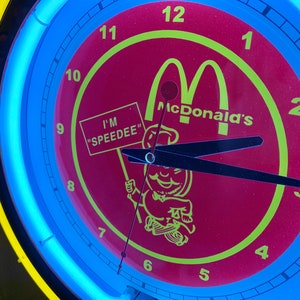 Mcdonald's Speedee Hamburger Restaurant Diner Kitchen Bar Advertising ...