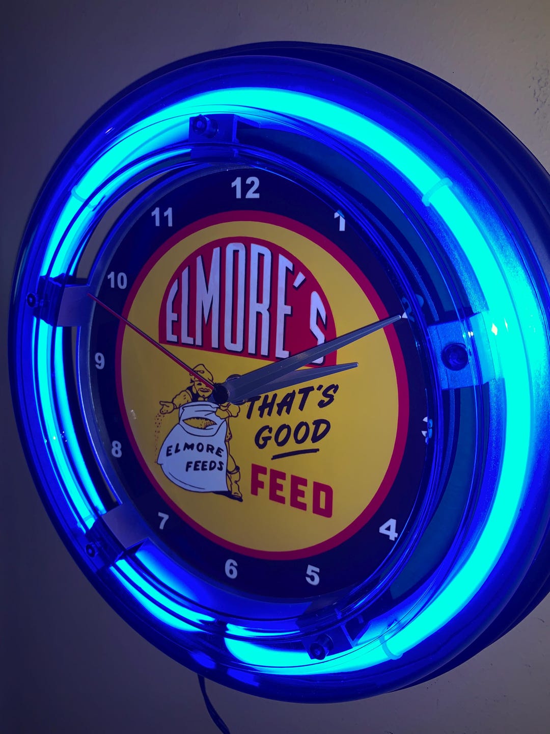 Elmore's Feed Store Farm Barn Garage Man Cave Advertising Neon Wall ...