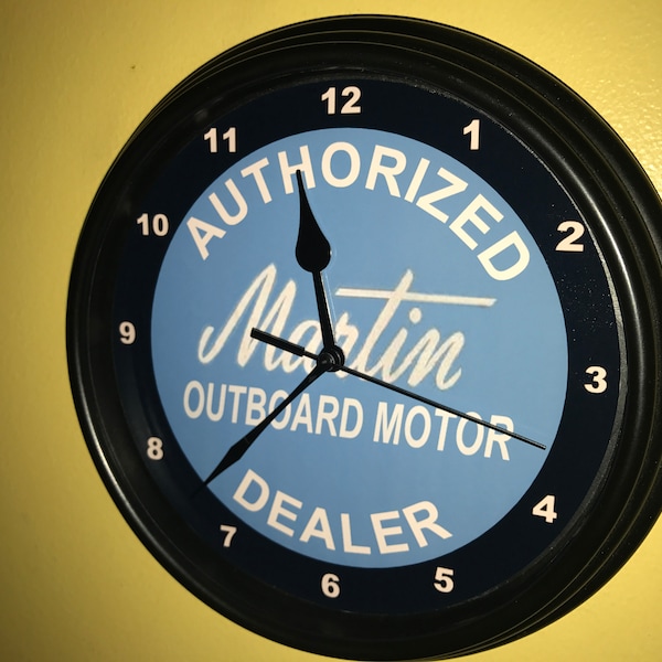 Outboard Motor Clock - Etsy