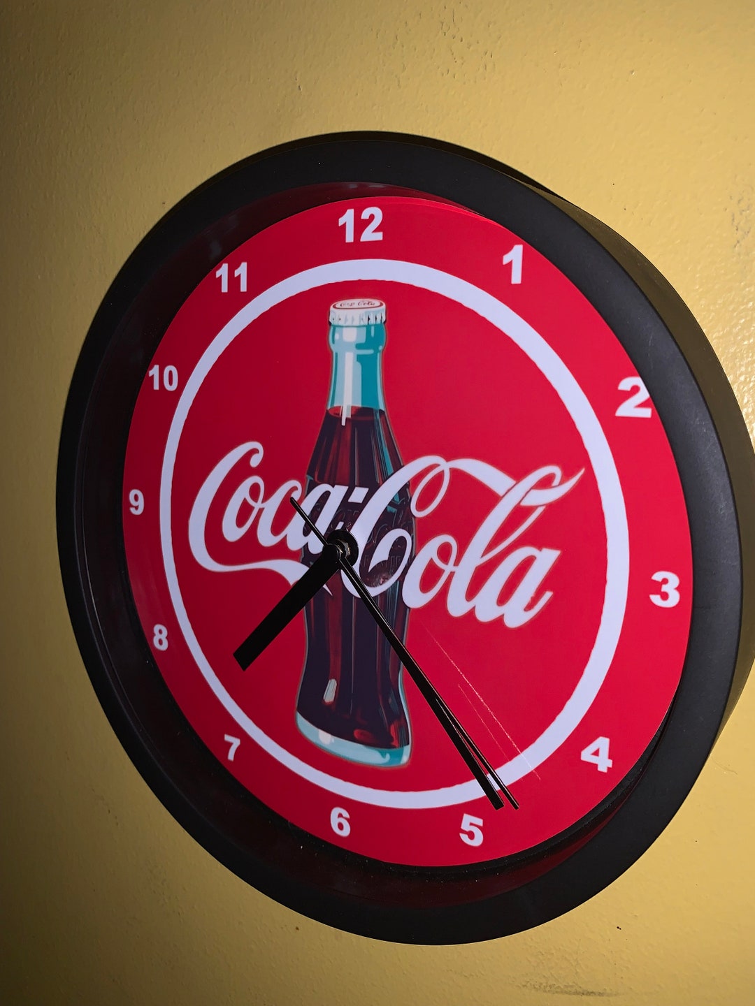 Coke Coca Cola Bottle Logo Soda Fountain Diner Kitchen Bar Advertising ...