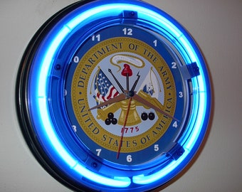 Army Wall Clock - Etsy