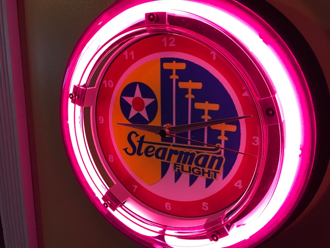 Stearman @@ Airplane Aircraft Pilot Airport Hangar Garage Bar ...