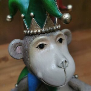 Pair of Jester Monkeys - Etsy