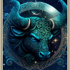 Zodiac Tarot Card Bundle PNG Sublimation Horoscope Design Celestial ...
