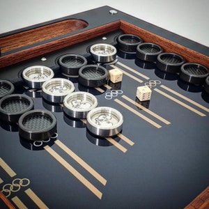 Personalized Backgammon Set. Custom Board and Pieces. Unique Board. Any ...