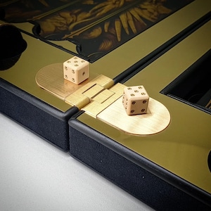 Custom Backgammon Set. Personalized Board and Pieces. Unique Board ...