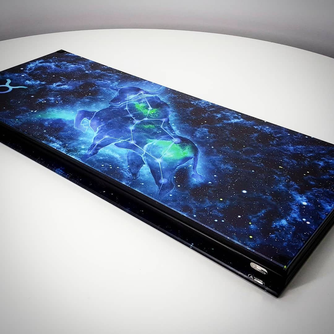 Space Glass Backgammon. Personalized Backgammon Set. Space - Etsy