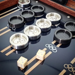 Personalized Backgammon Set. Custom Board and Pieces. Unique Board. Any ...