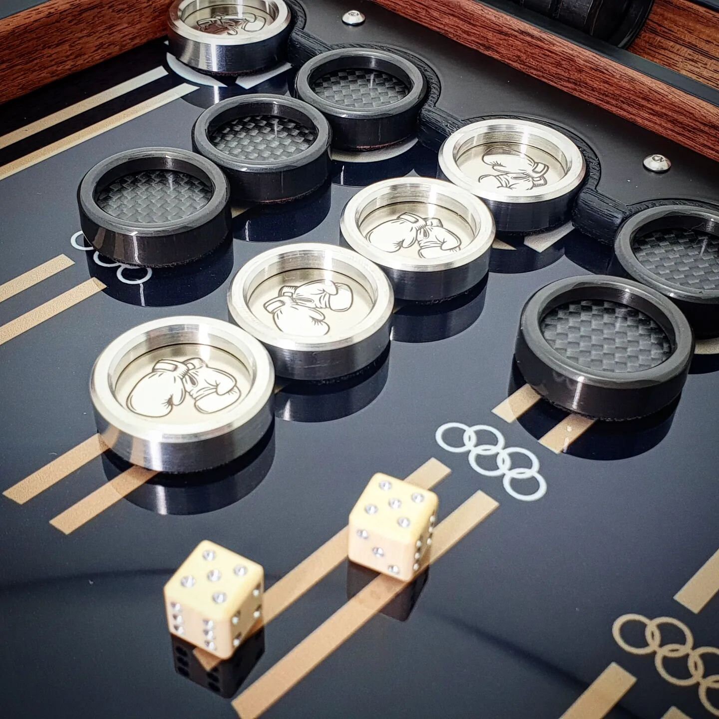 Personalized Backgammon Set. Custom Board and Pieces. Unique Board. Any ...