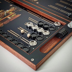 Personalized Backgammon Set. Custom Board and Pieces. Unique Board. Any ...