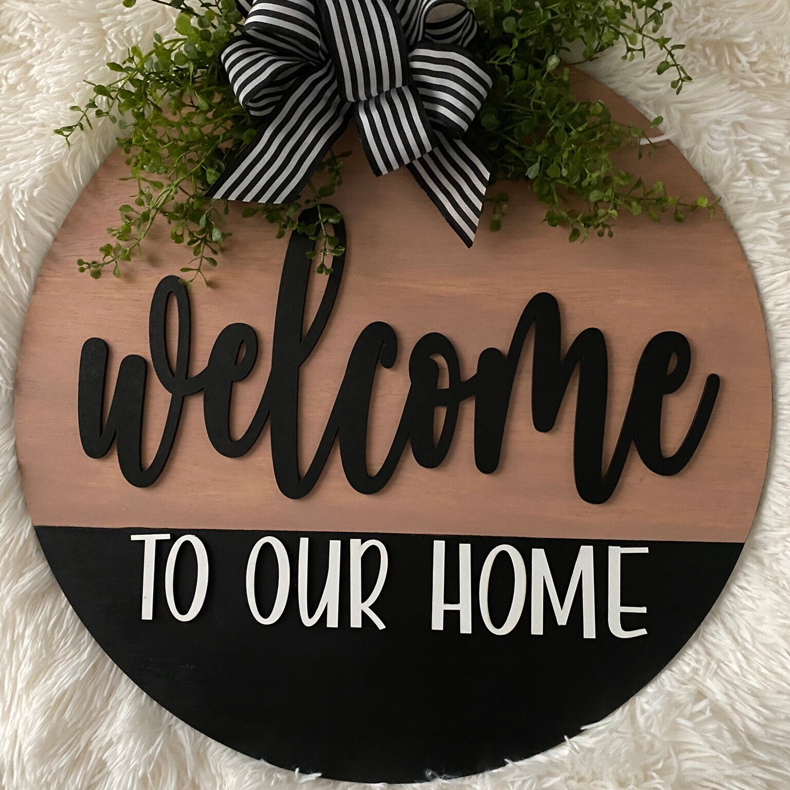 Welcome to Our Home New Homeowner Sign Welcome Door Hanger - Etsy