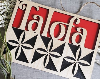 Talofa Welcome Sign - Etsy