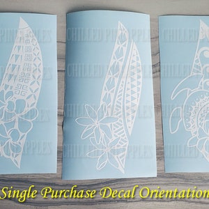 Polynesian Tribal Decal Tiare Flower Tahitian Gardenia Vinyl Bumper ...