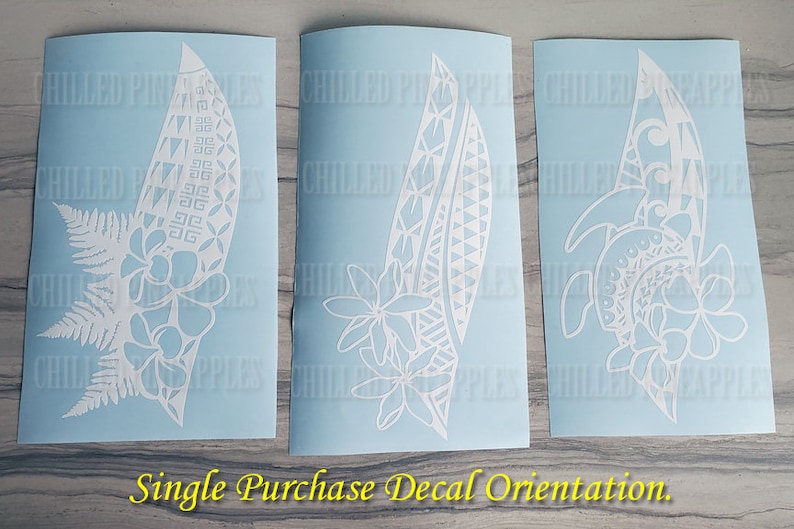 Polynesian Tribal Decal Tiare Flower Tahitian Gardenia Vinyl Bumper ...