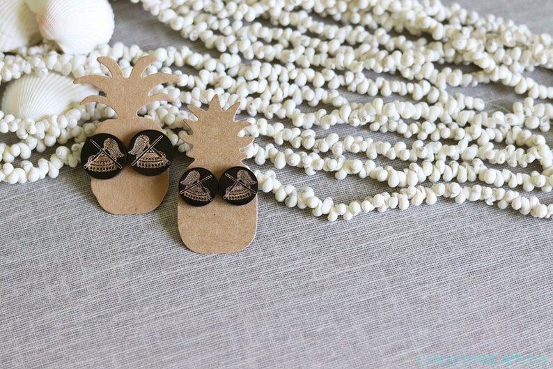 Samoan Fue To'oto'o and Tanoa Painted Black - Etsy