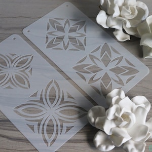 Polynesian Pua Tapa Stencils Lg Pattern DIY Cakes Baking - Etsy