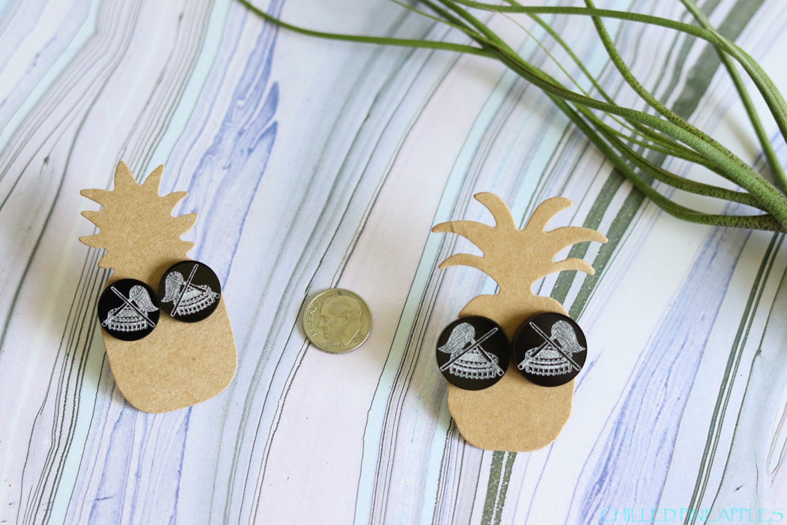 Samoan Fue To'oto'o and Tanoa Painted Black | Etsy