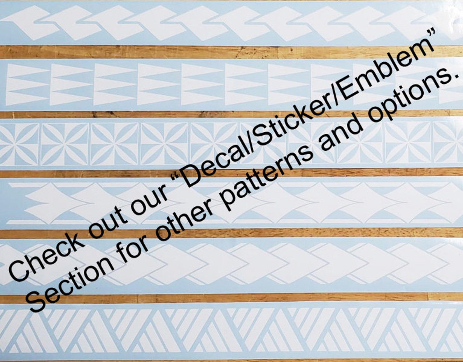 Polynesian Tribal Band 1 of 6 Auto Decal Sticker Bumper - Etsy