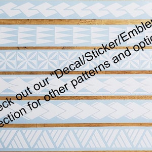 Polynesian Tribal Band #1 (of 6) Auto Decal Bumper Sticker Window ...