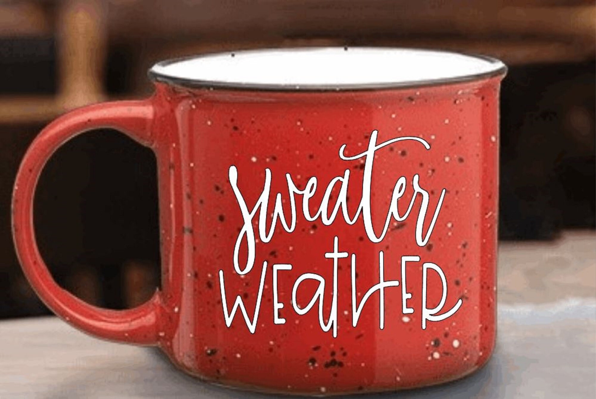 Sweater Weather Mug Campfire Mug Camping Mug Coffee Mug | Etsy