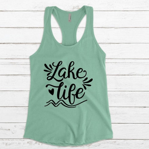 LAKE LIFE TANK - Etsy